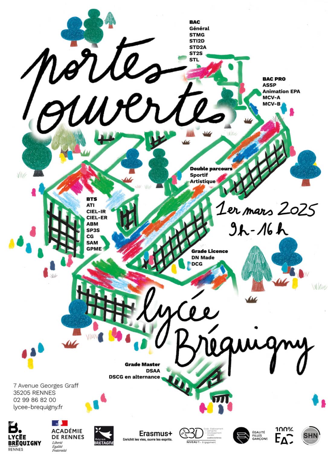 Journée Portes Ouvertes - Lycée Brequigny - Rennes