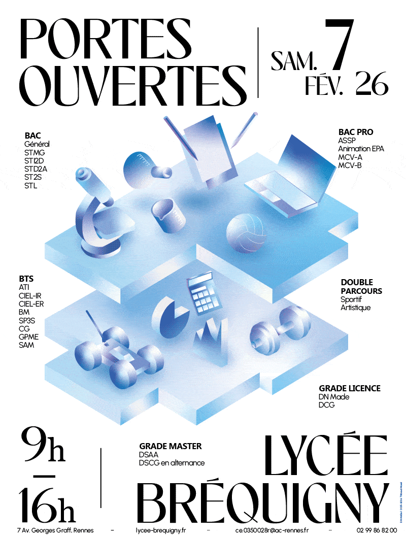 Portes Ouvertes 2026 - Lycée Brequigny - Rennes